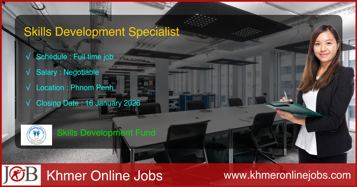 Skills Development Specialist for Skills Development Fund